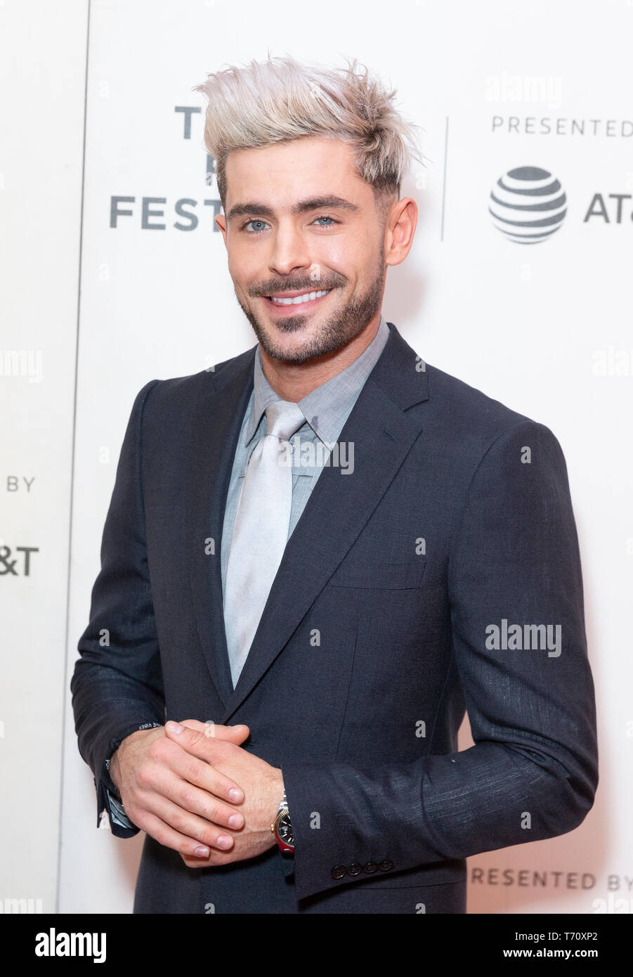 New York, United States. 02nd May, 2019. Zac Efron attends premiere of ...