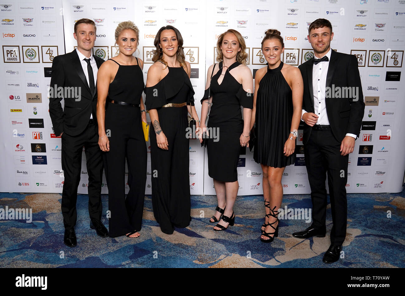 Stephen Darby (left), Manchester City's Steph Houghton, Lyon's Lucy ...