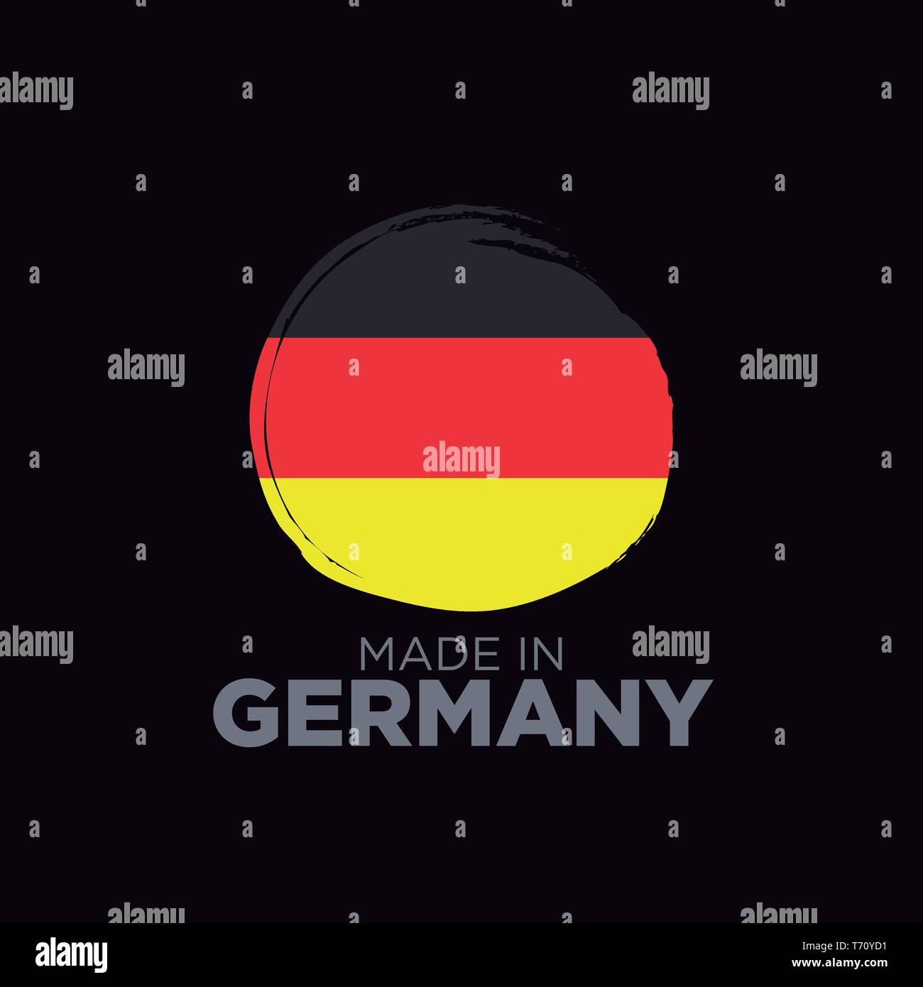 Made in germany logo Stock Vector Images - Alamy