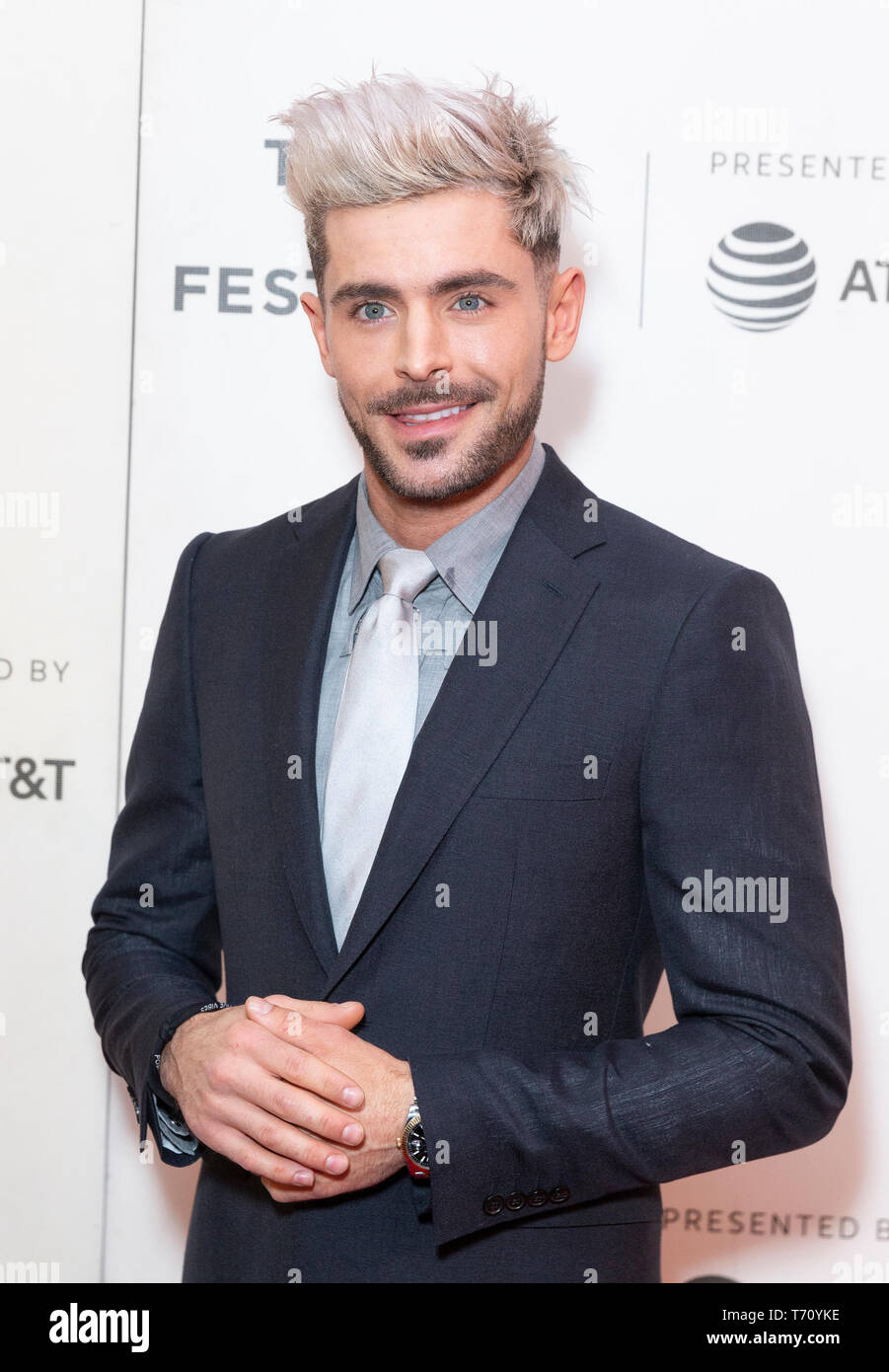 New York, United States. 02nd May, 2019. Zac Efron attends premiere of ...