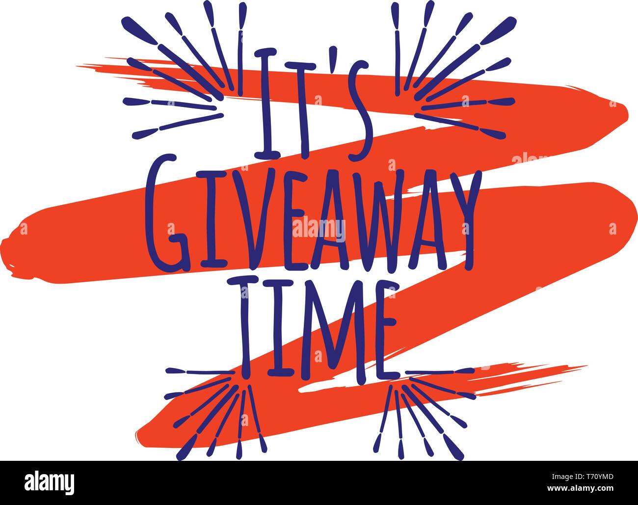 Its Giveaway Time banner concept for web, gift card and postcard ...