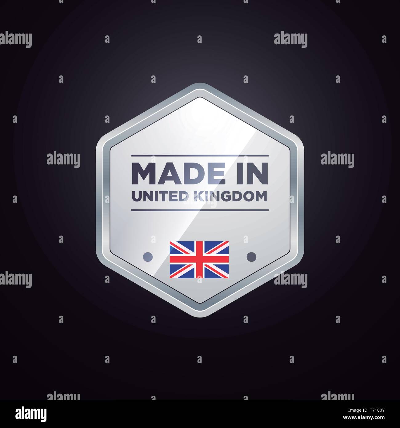MADE IN UNITED KINGDOM Stock Vector Image & Art - Alamy