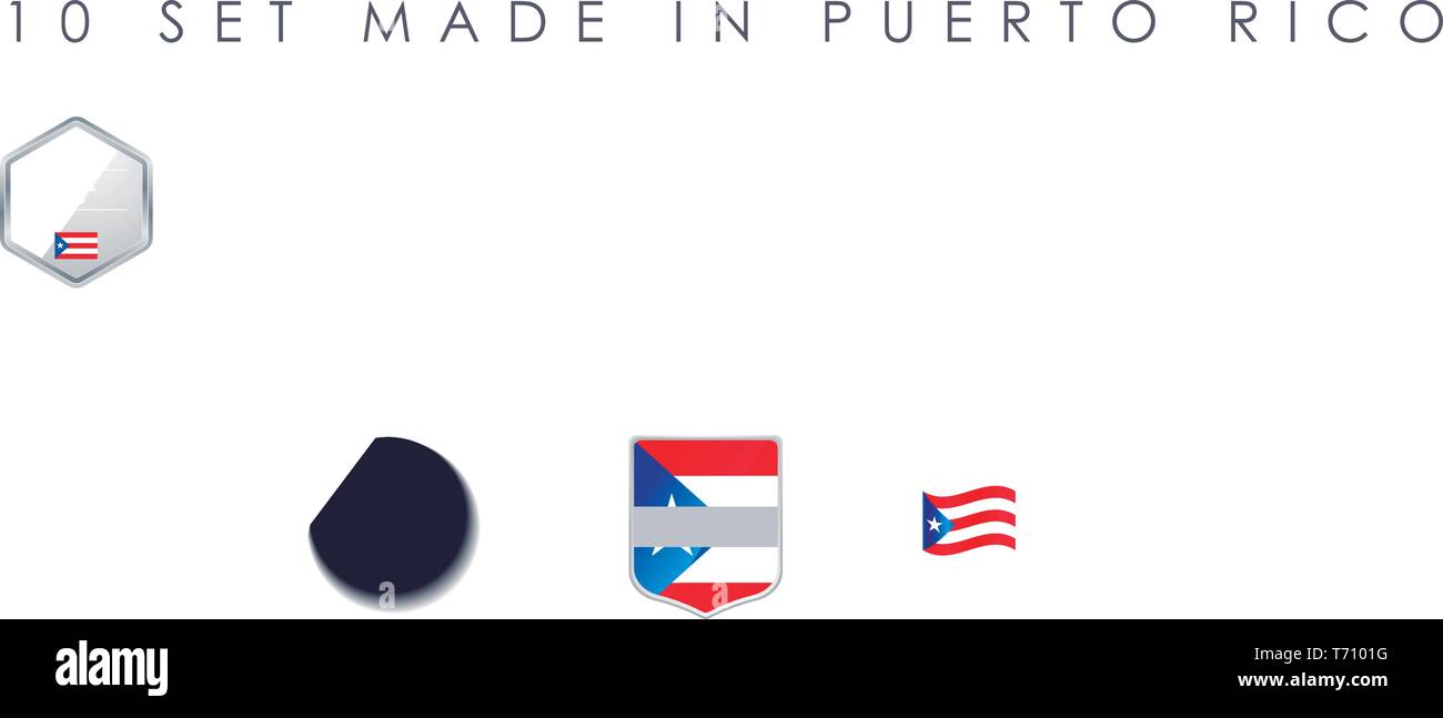 MADE IN PUERTO RICO Stock Vector Image & Art - Alamy