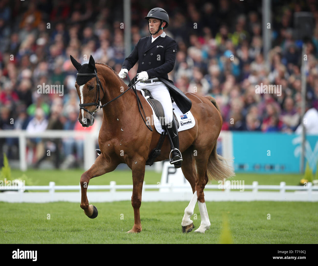 Australia's Sam Griffiths on Billy Liffy competes in the dressage ...