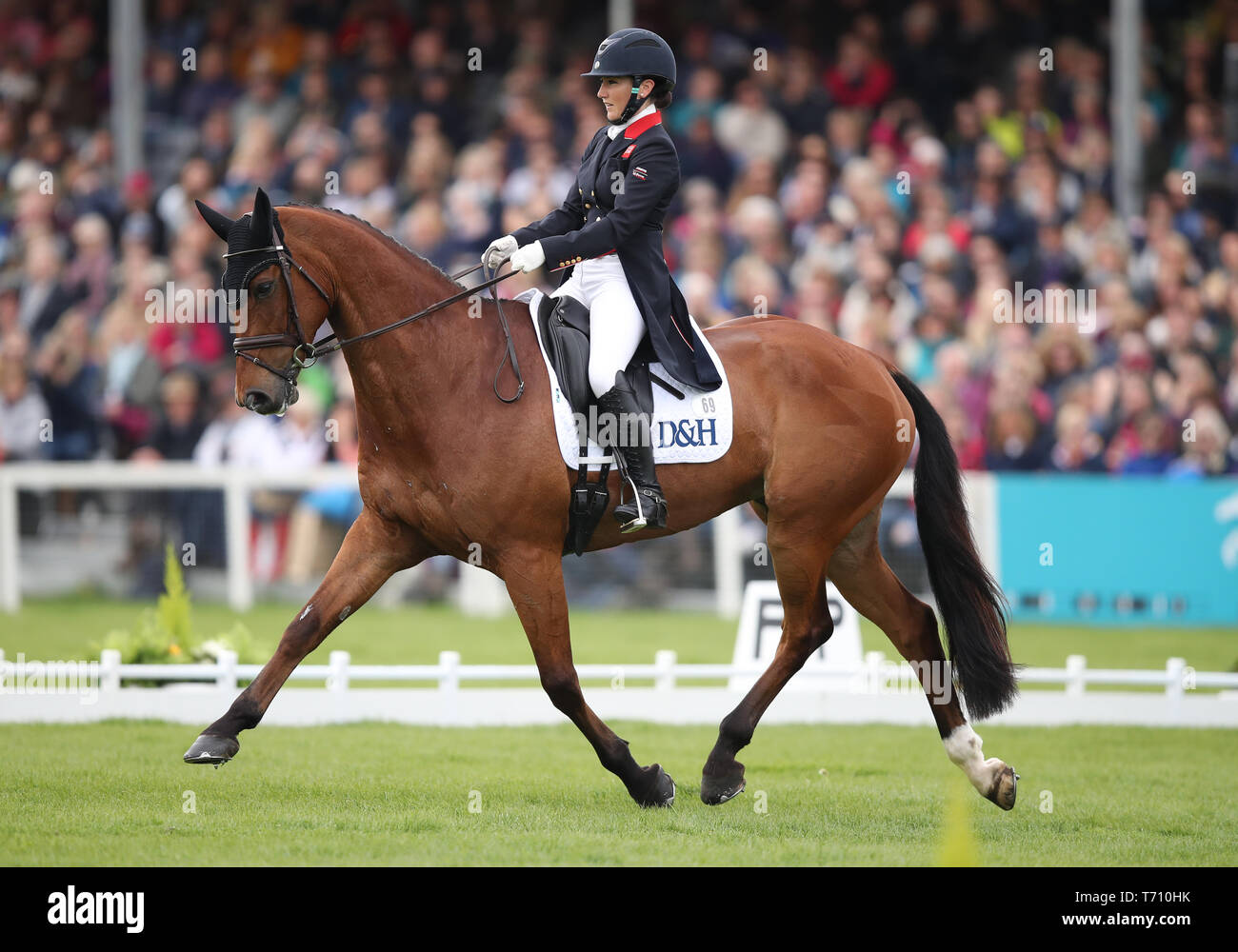 Great britains laura collett on mr bass competes hi-res stock ...