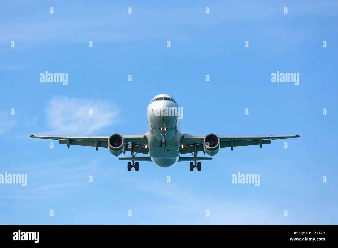 Airplane fly in clouds hi-res stock photography and images - Alamy
