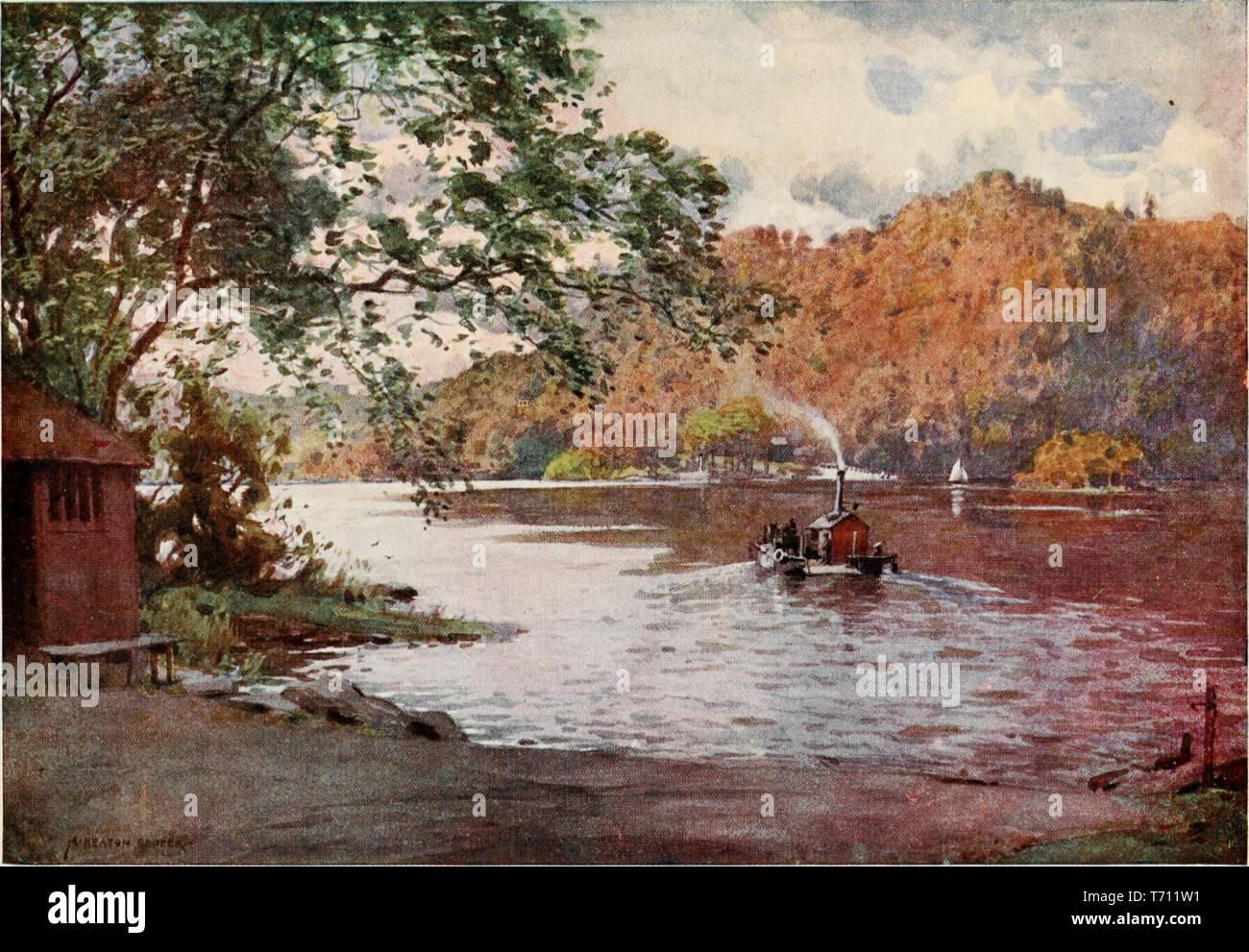 Archival lake windermere hi-res stock photography and images - Alamy
