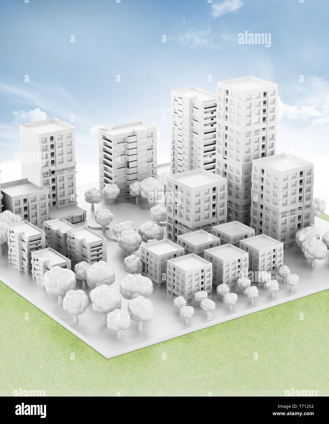 3d architectural model hi-res stock photography and images - Alamy