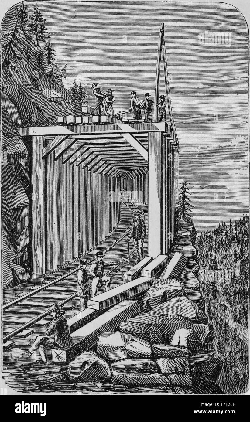Railroad 1800s hi-res stock photography and images - Alamy