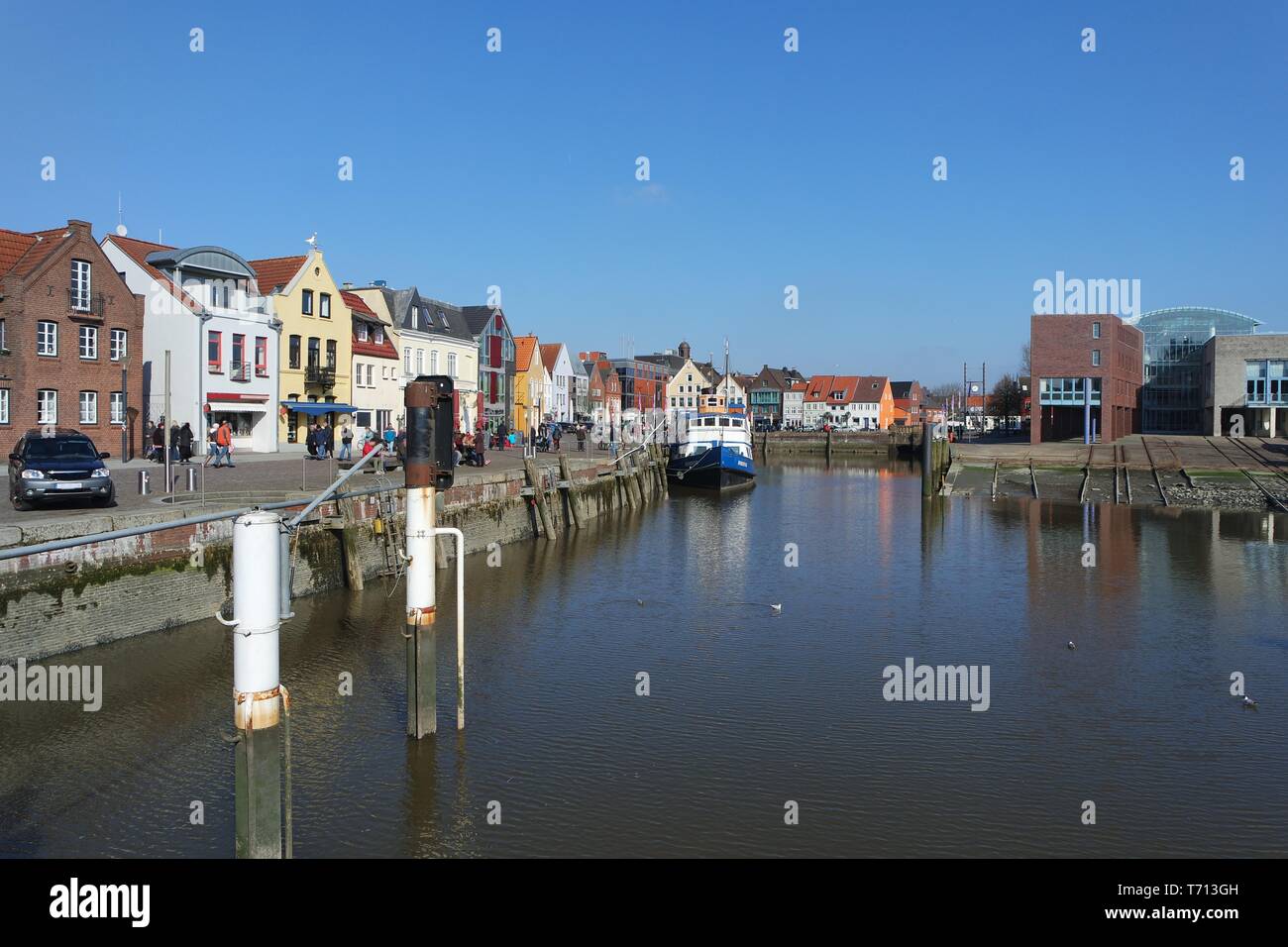Port of husum hi-res stock photography and images - Alamy