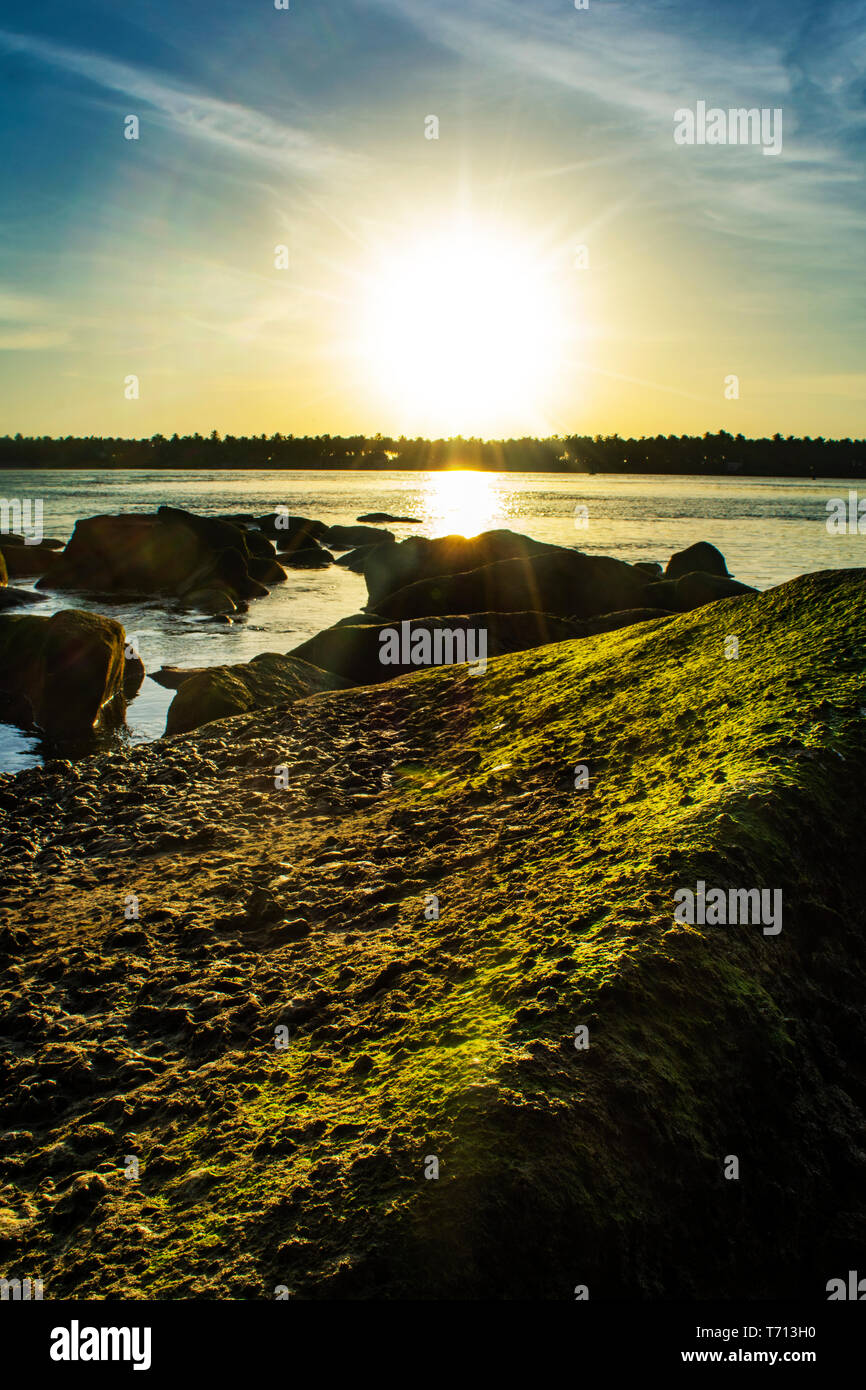 Beautiful lake sunset mirror landscape hi-res stock photography and ...