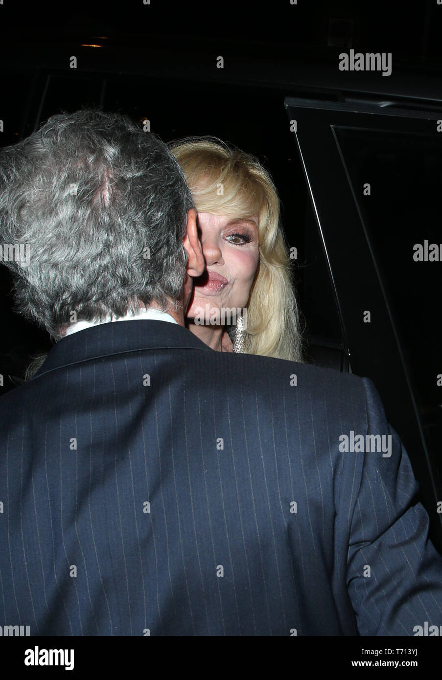 Celebrities depart from Craig's restaurant in West Hollywood Featuring ...