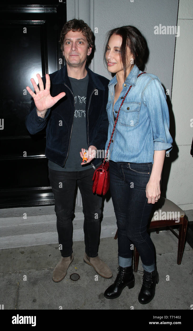 Celebrities depart from Craig's restaurant in West Hollywood Featuring ...