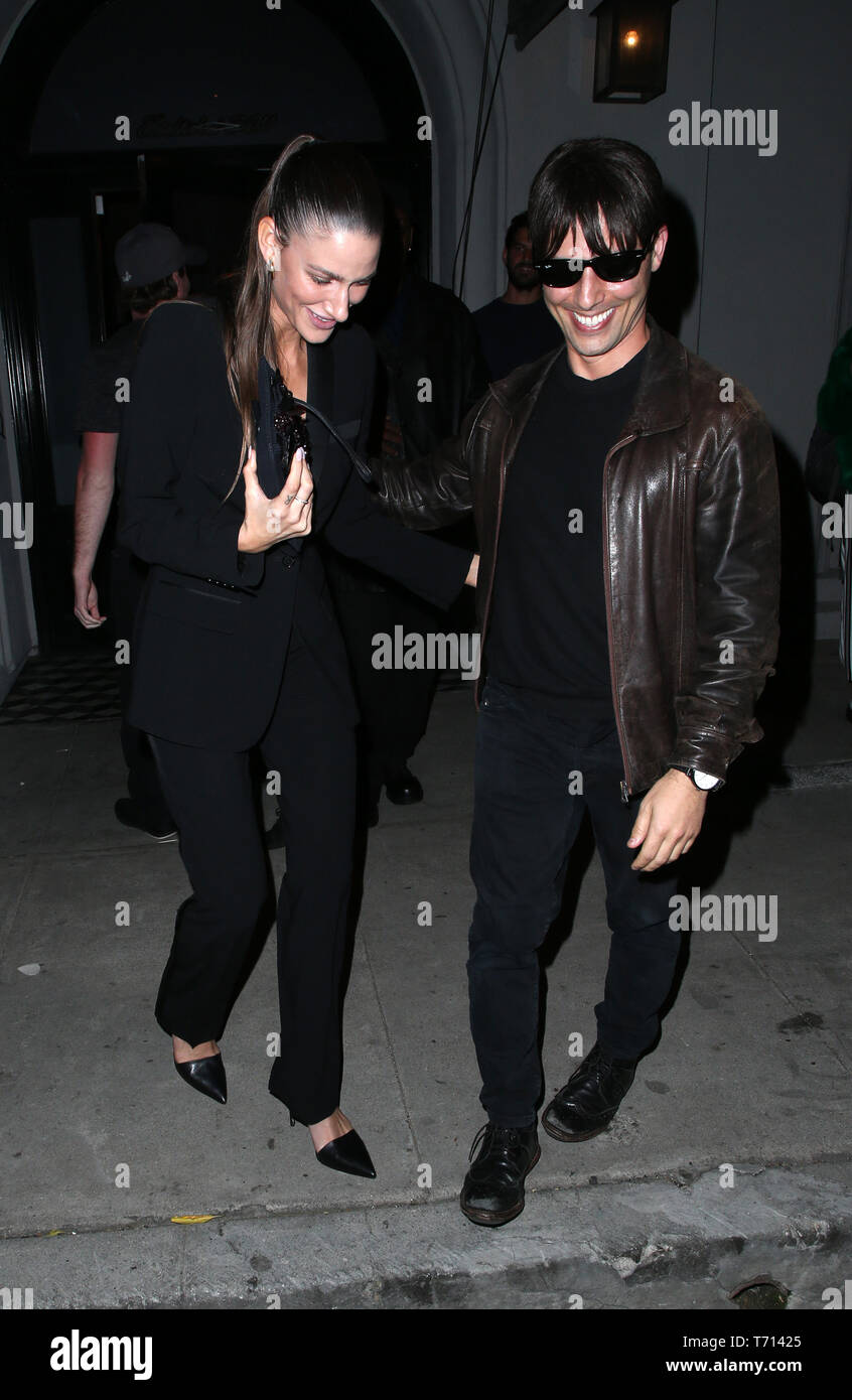 Celebrities depart from Craig's restaurant in West Hollywood Featuring ...