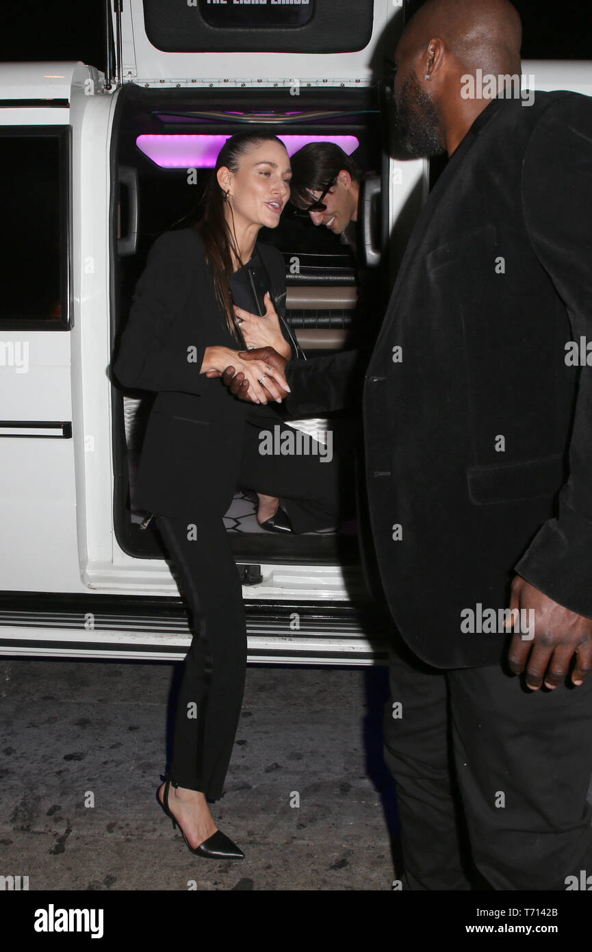 Celebrities depart from Craig's restaurant in West Hollywood Featuring ...