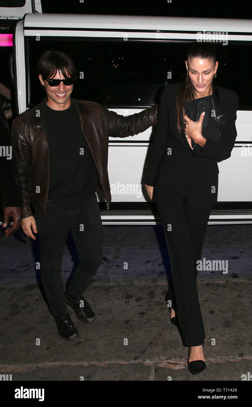 Celebrities depart from Craig's restaurant in West Hollywood Featuring ...