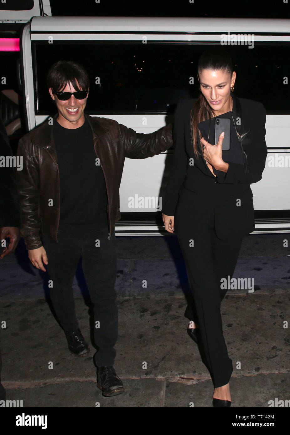 Celebrities depart from Craig's restaurant in West Hollywood Featuring ...