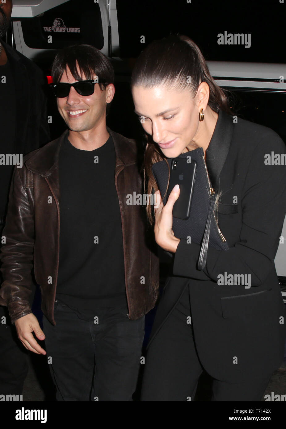 Celebrities depart from Craig's restaurant in West Hollywood Featuring ...