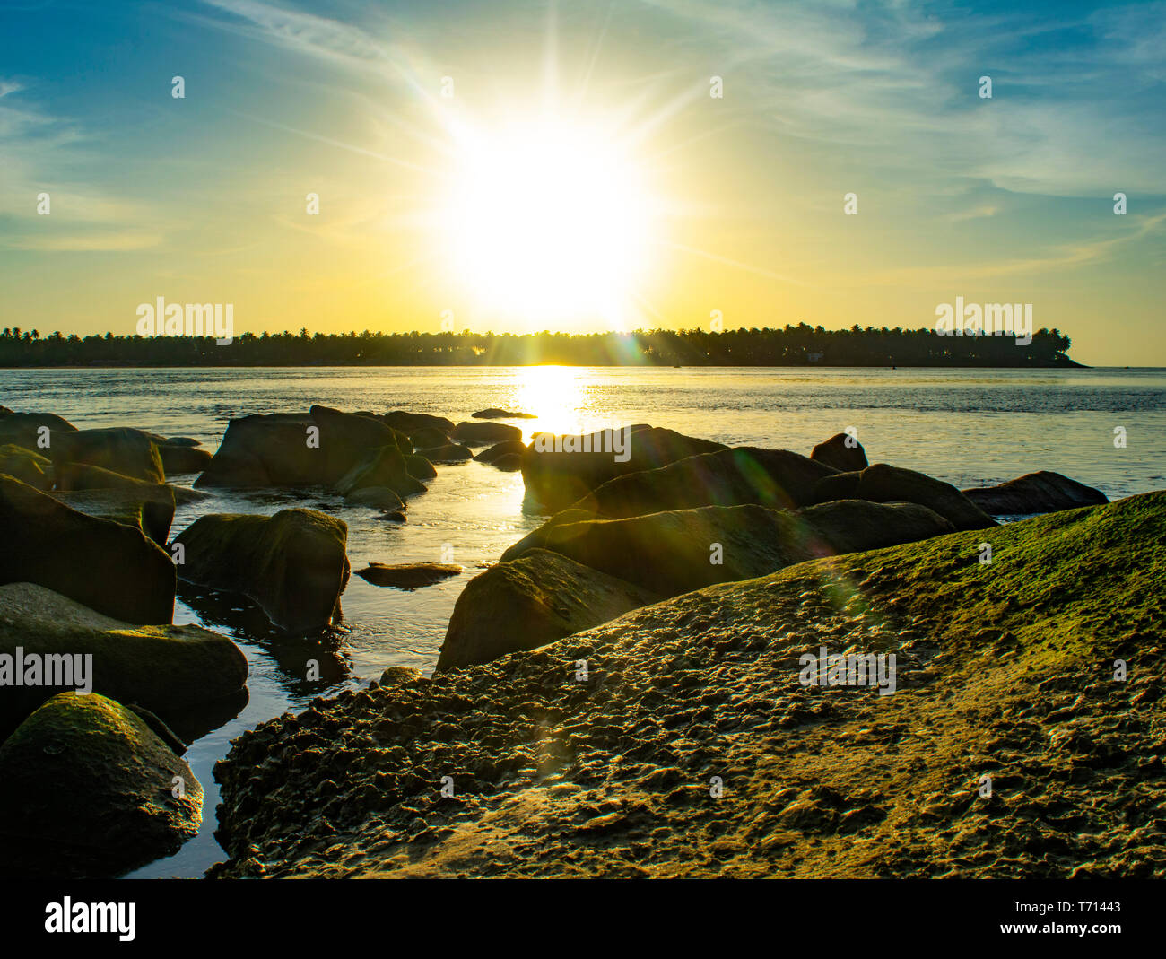 Lake river twilight sunset hi-res stock photography and images - Alamy