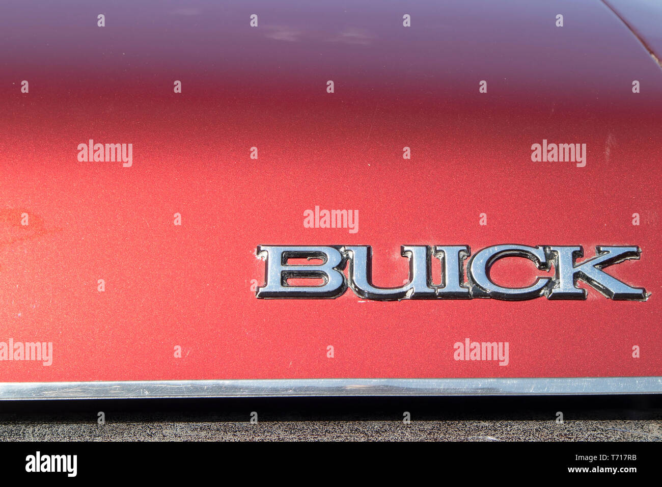 Buick sign on the rear Stock Photo - Alamy