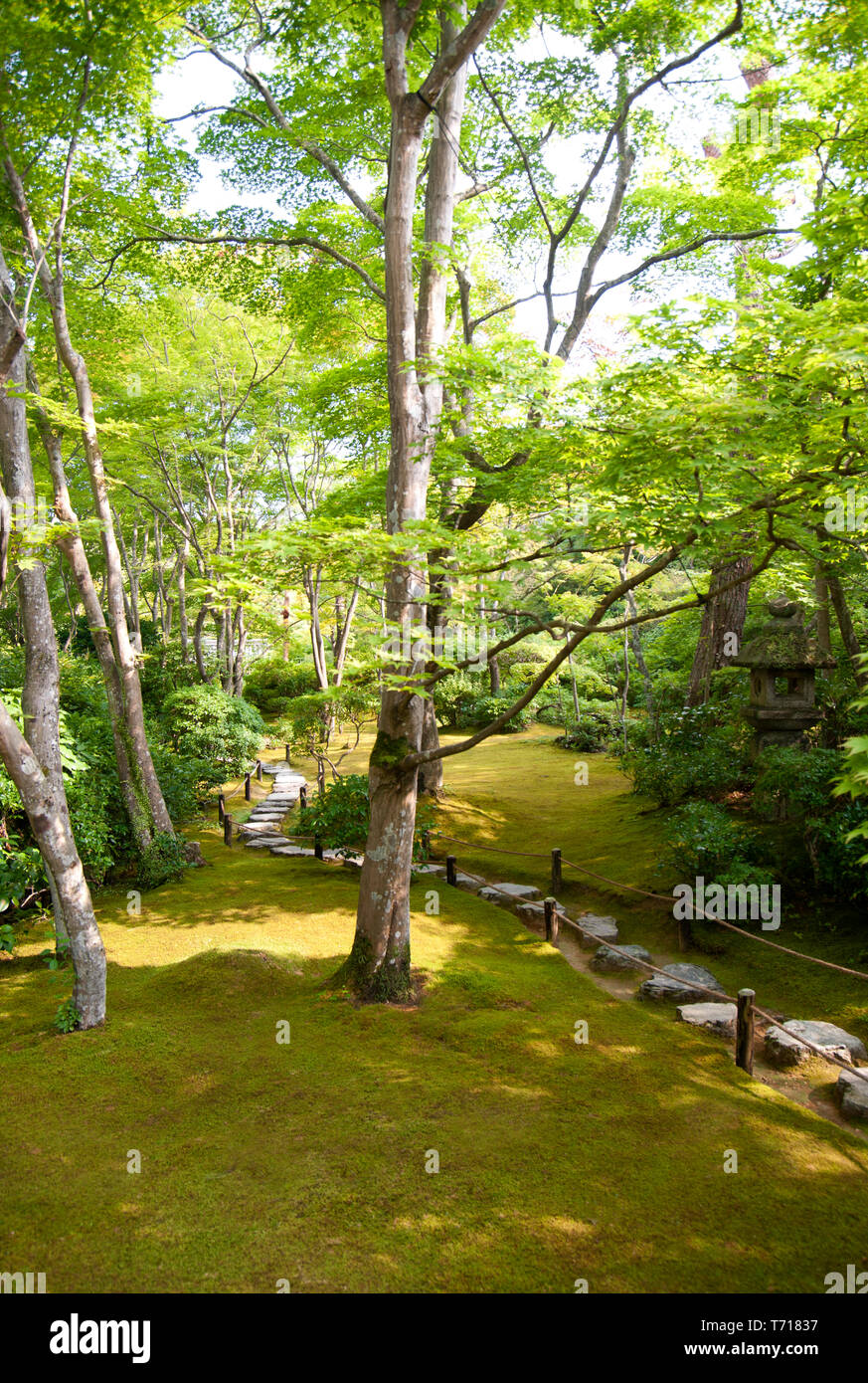 Okochi Senso Garden surrounds the villa of Japanese film actor Denjiro ...