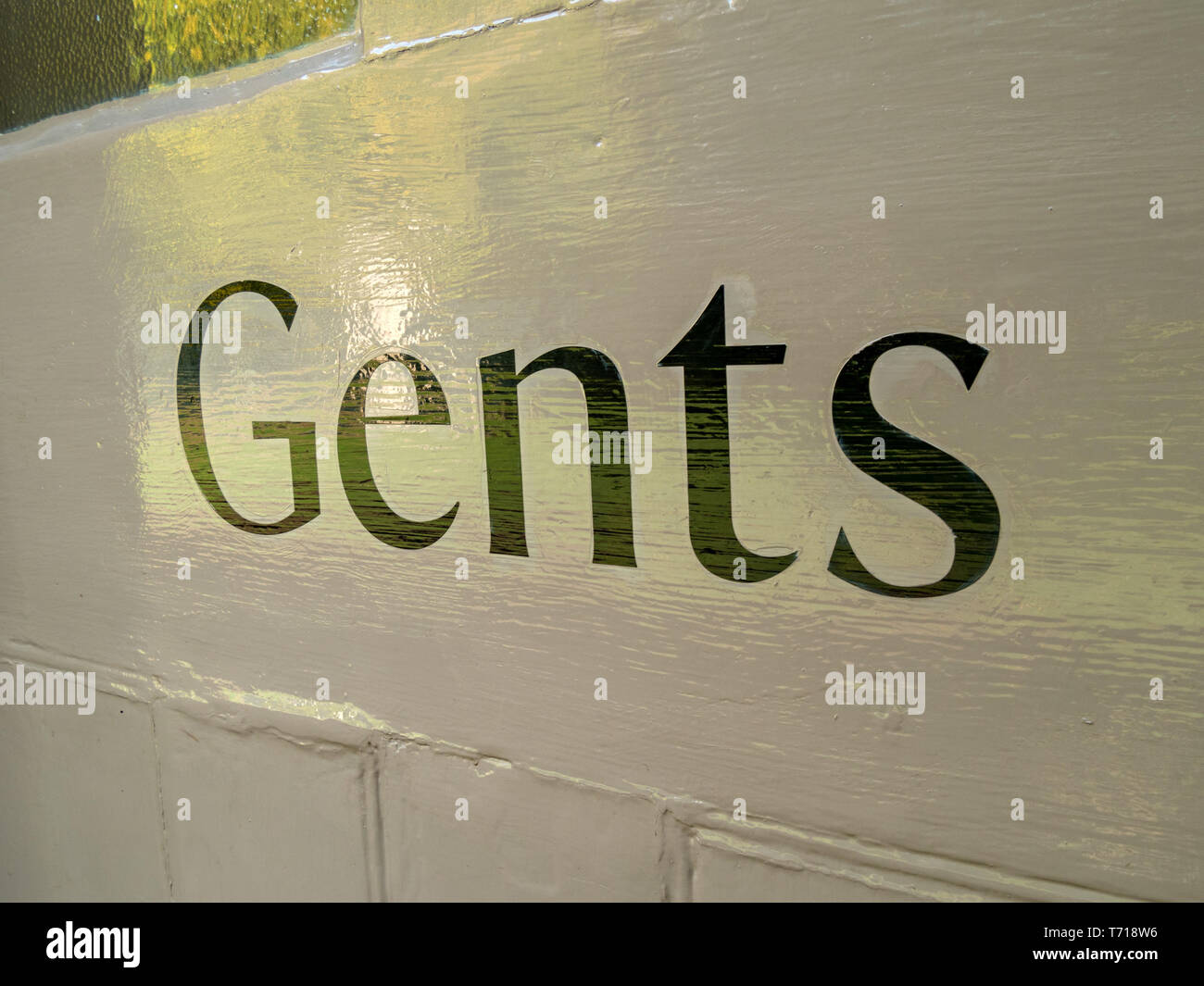 Gents toilet sign hi-res stock photography and images - Alamy