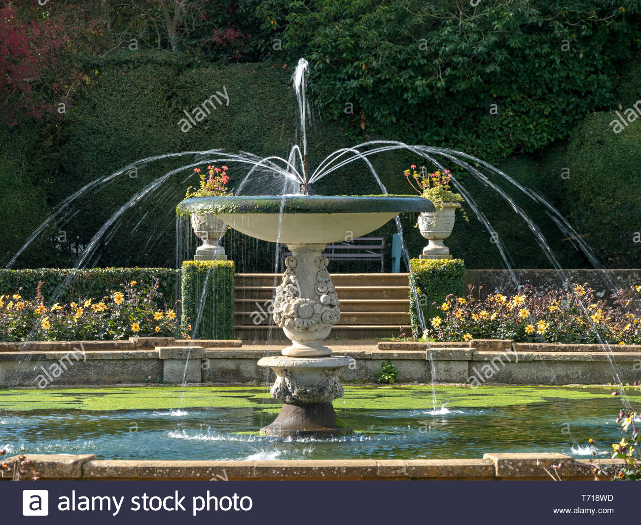 Circular Water Feature Stock Photos & Circular Water Feature Stock ...