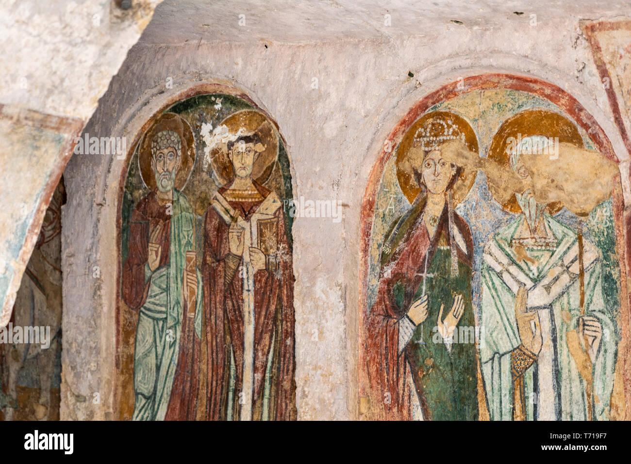 Ancient rock churches of Puglia. Italy Stock Photo - Alamy