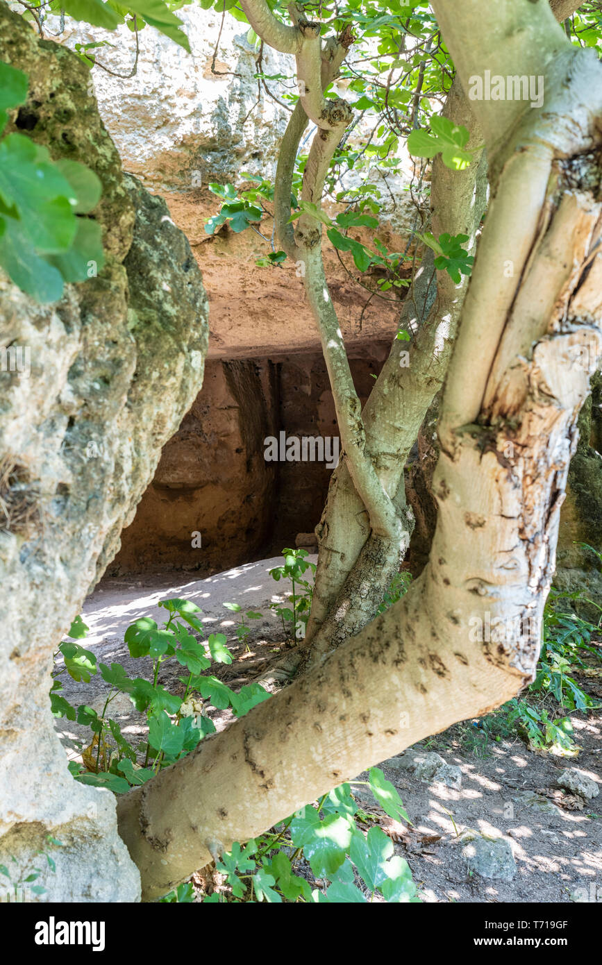 Ancient rock churches of Puglia. Italy Stock Photo - Alamy