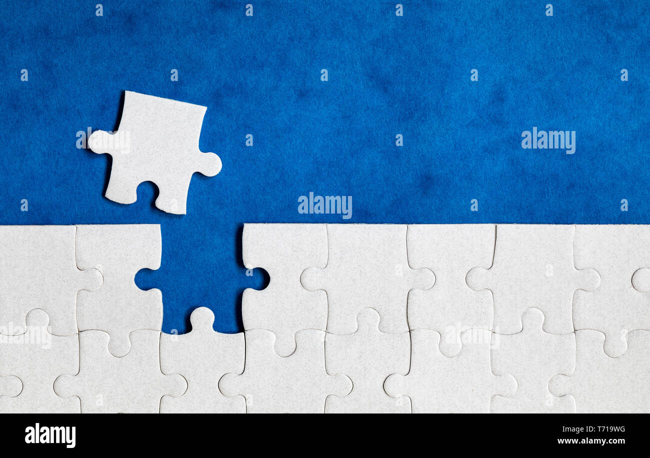 Jigsaw puzzle with missing piece. Missing puzzle pieces. Concept image ... Jigsaw puzzle with missing piece. Missing puzzle pieces. Concept image ...
