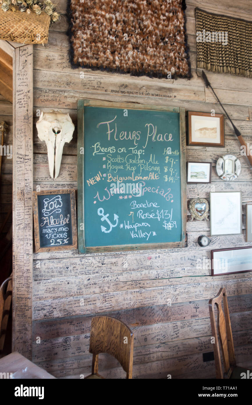 Fleur's Place is an iconic seafood restaurant in Moeraki, South island ...