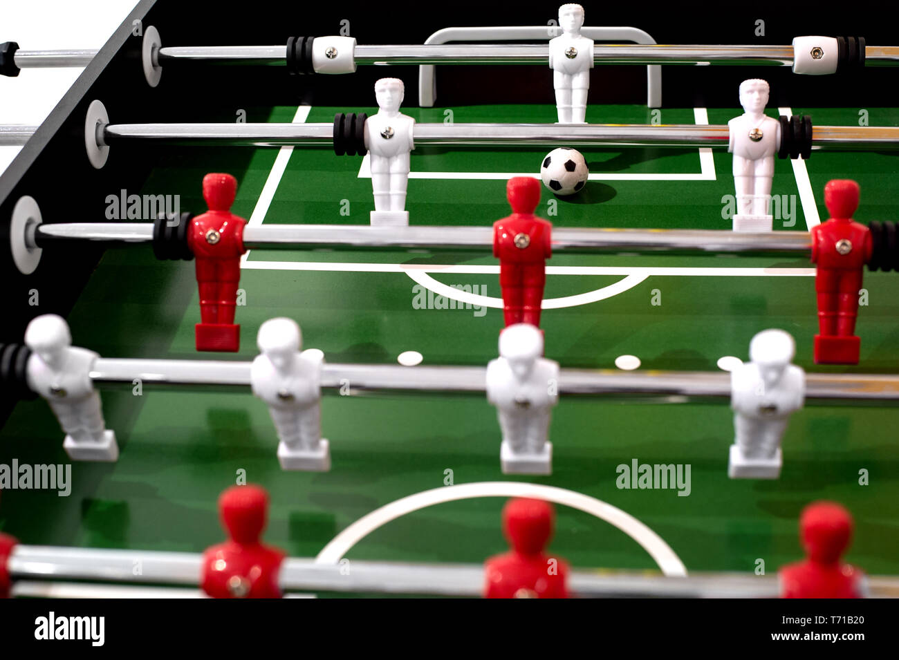 Foosball football hi-res stock photography and images - Alamy