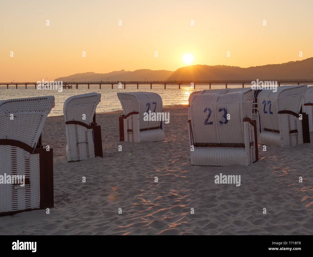 beach of binz Stock Photo - Alamy