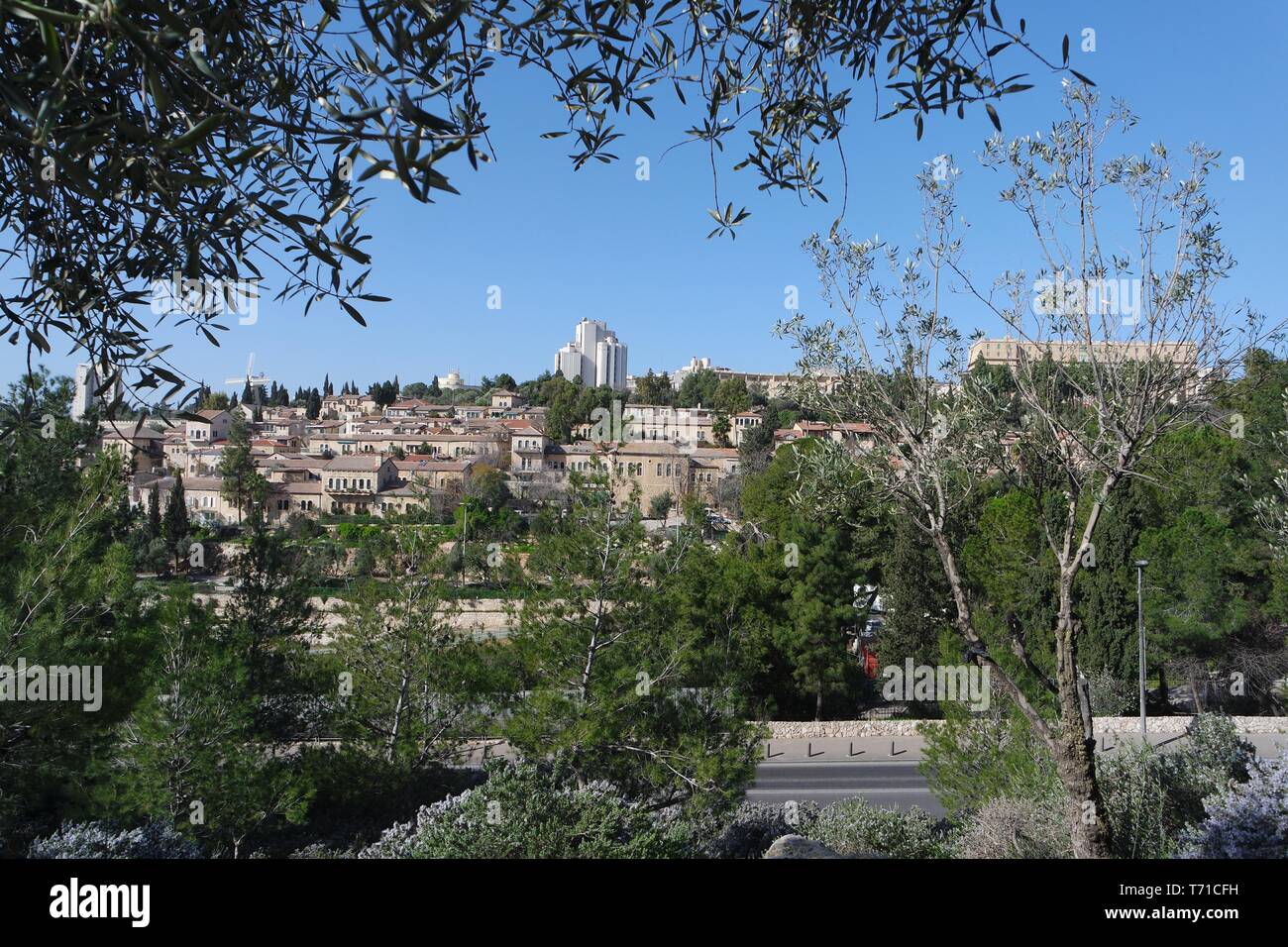 Jerusalem in winter hi-res stock photography and images - Alamy