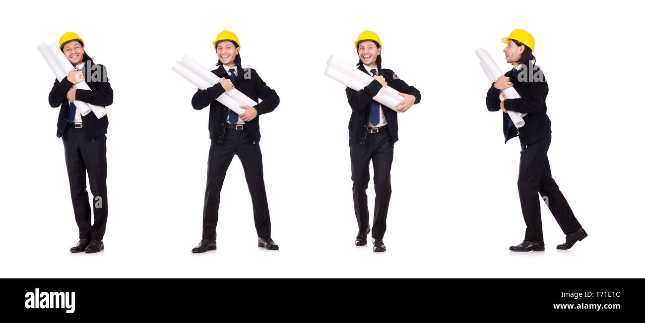 Poses on construction site hi-res stock photography and images - Alamy