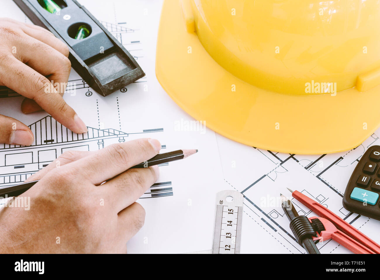 Autocad background hi-res stock photography and images - Alamy