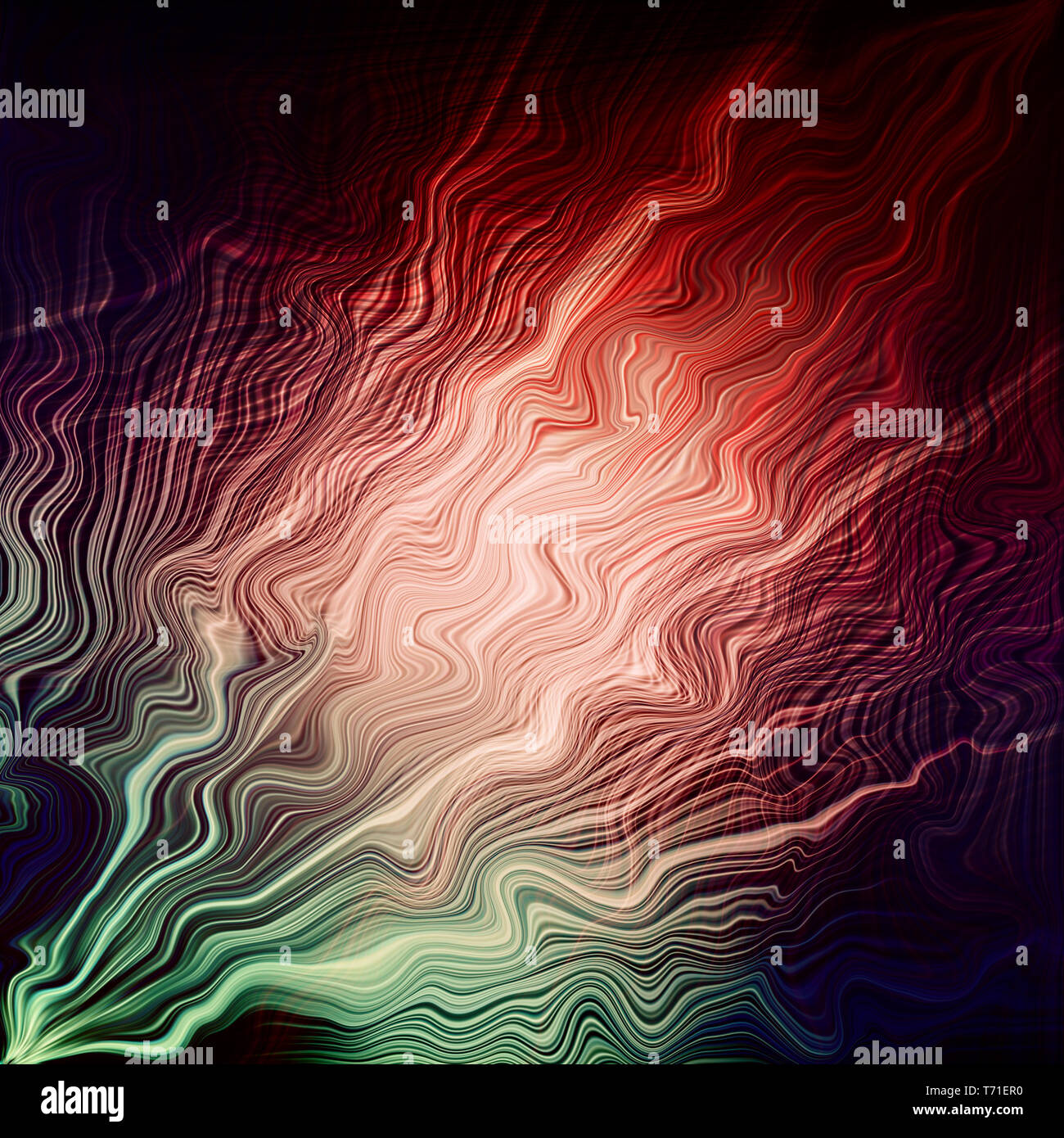 Blue background with irregular lines hi-res stock photography and ...