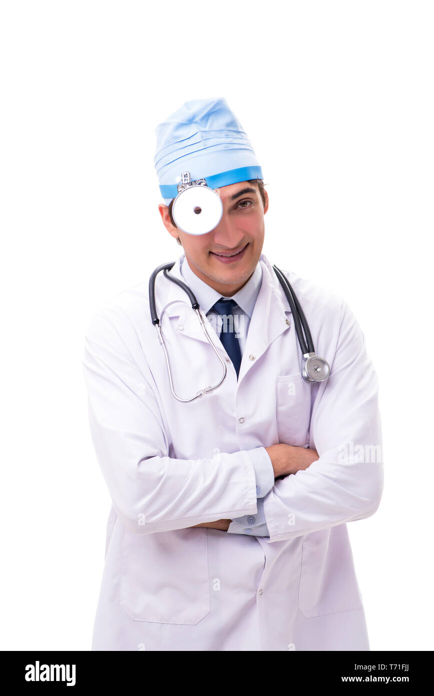 Doctor head mirror hi-res stock photography and images - Alamy