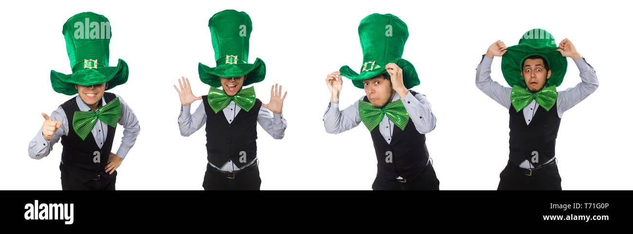 Holiday entertainment man in Cut Out Stock Images & Pictures - Alamy