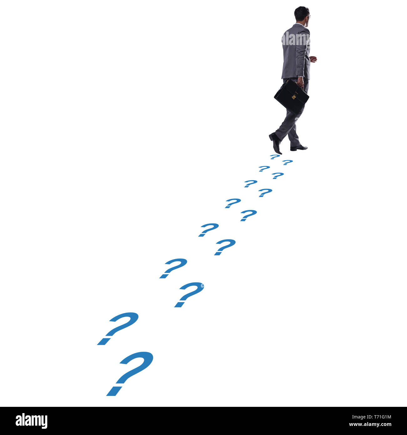 Concept footpath Cut Out Stock Images & Pictures - Alamy