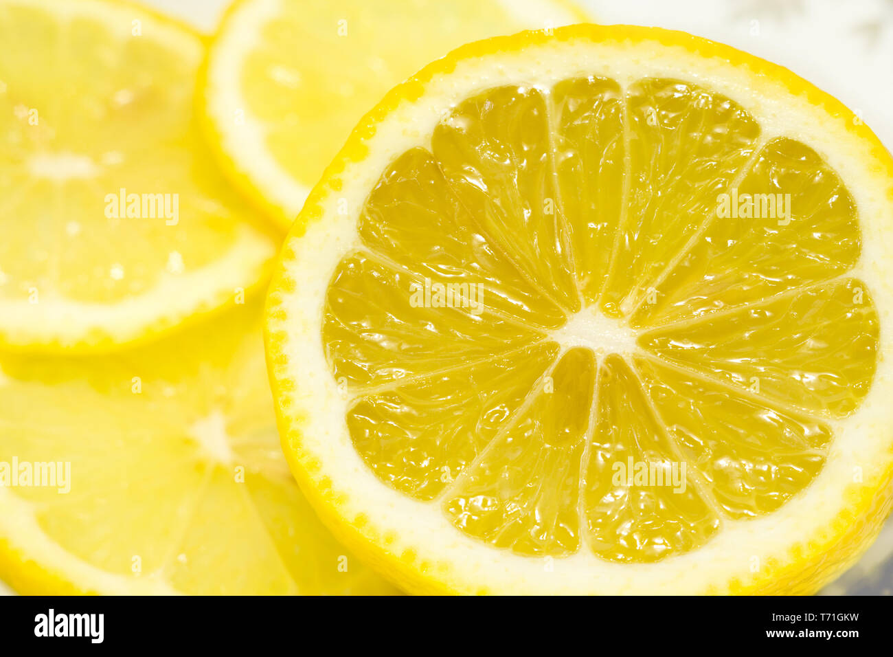 fresh natural lemon picture Stock Photo - Alamy