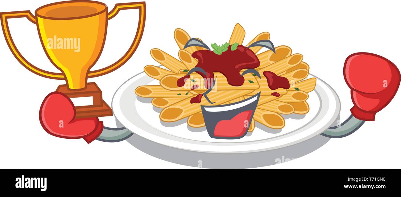 Boxing meat character cartoon hi-res stock photography and images - Alamy