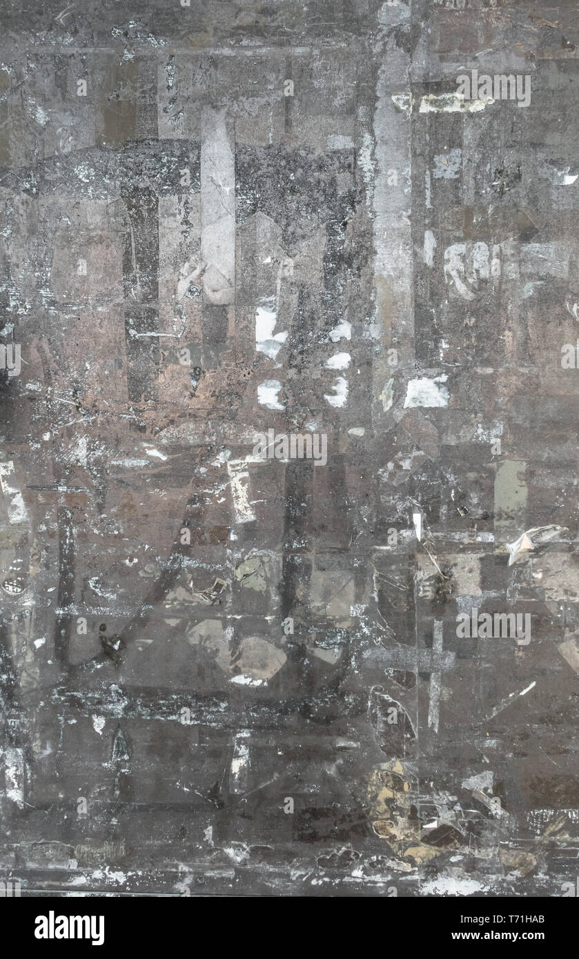 Ripped peeling posters hi-res stock photography and images - Alamy