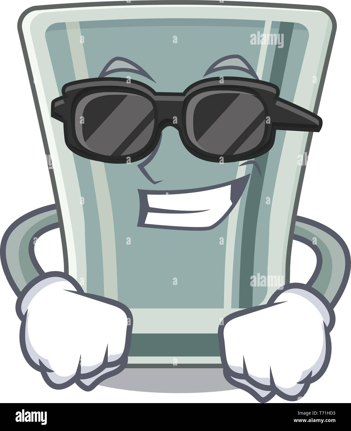 Super cool shot glass in the cartoon shape Stock Vector Image & Art - Alamy