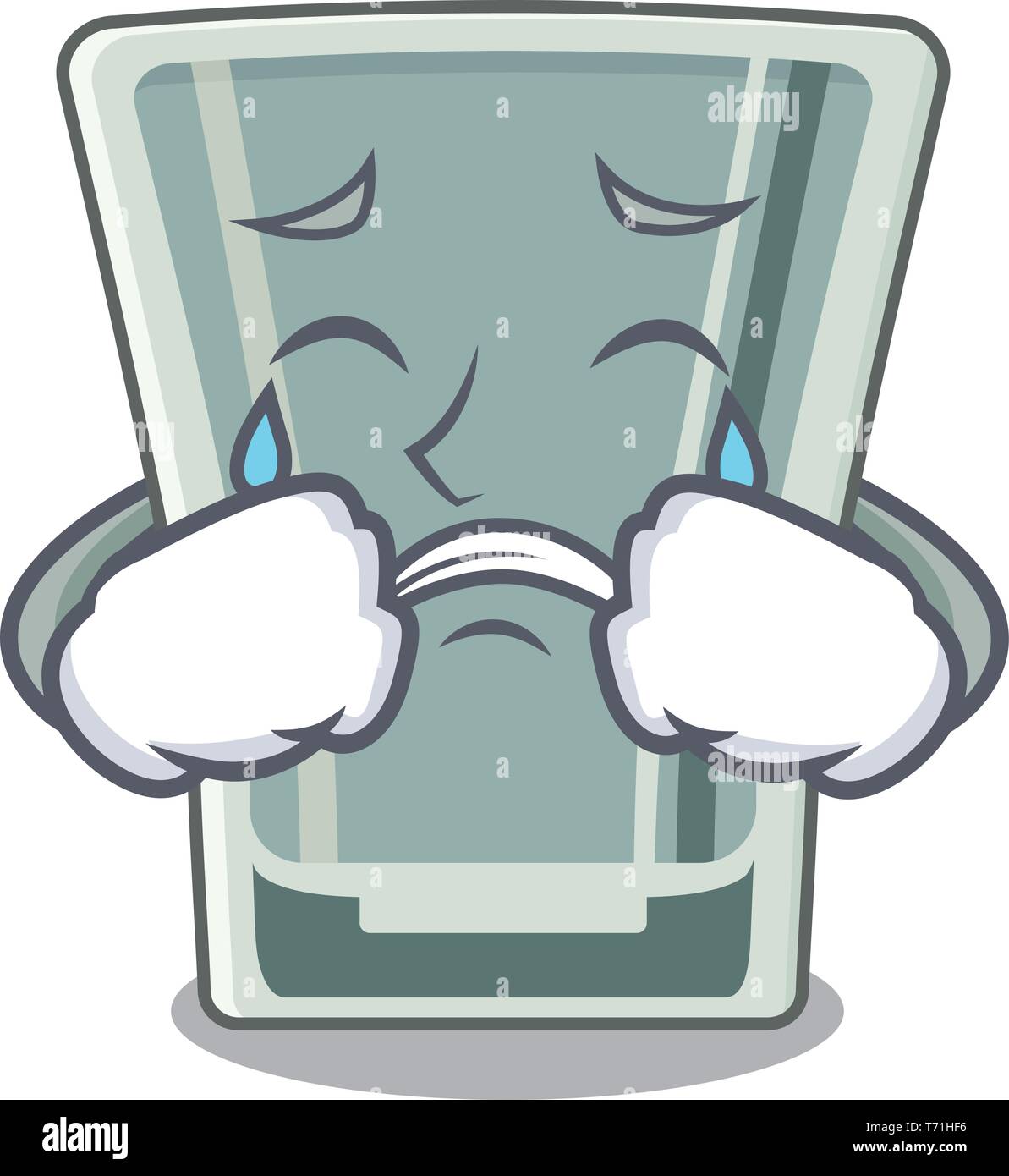 Ice cry Stock Vector Images - Alamy