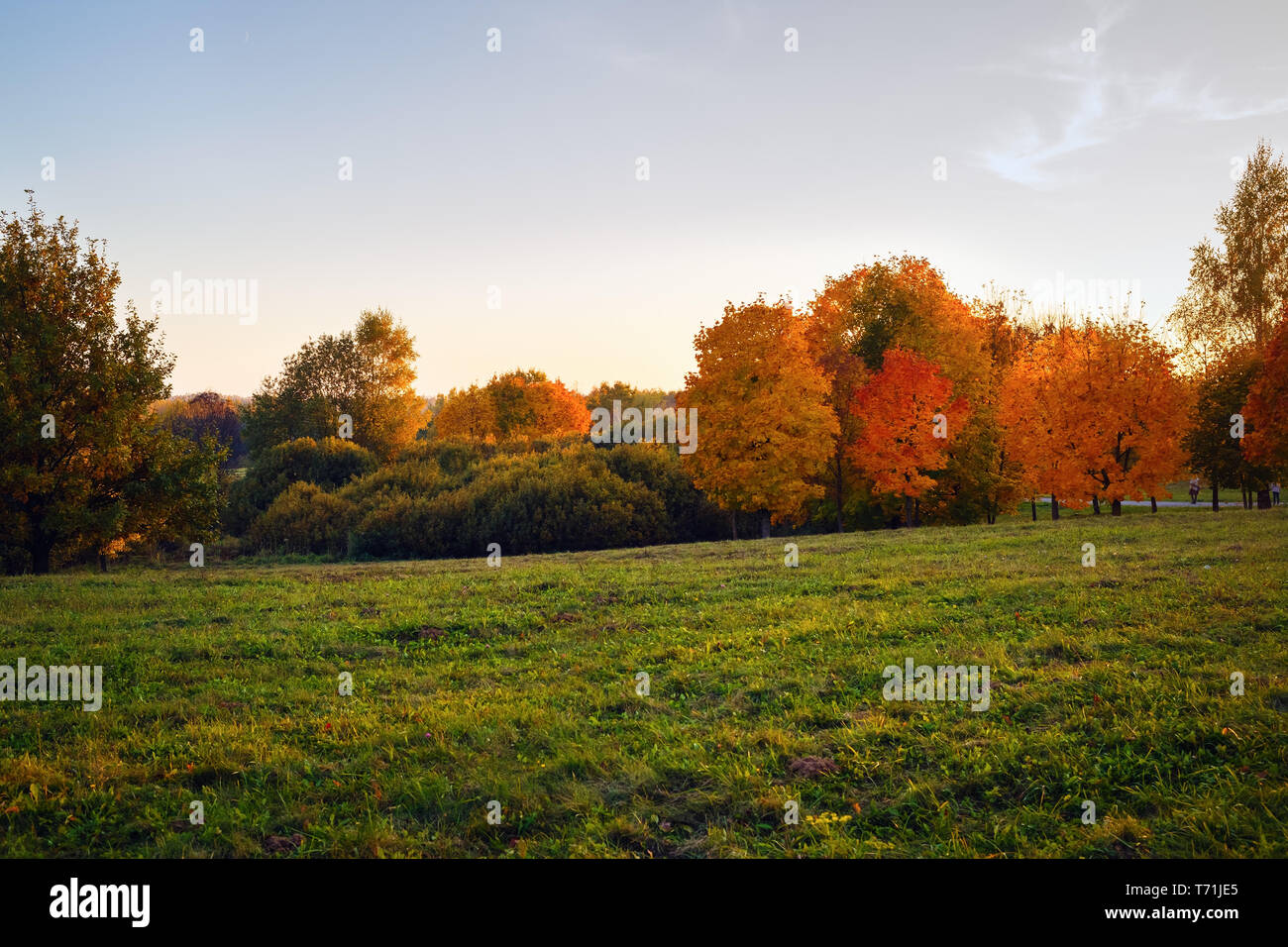 Calm october evening hi-res stock photography and images - Alamy