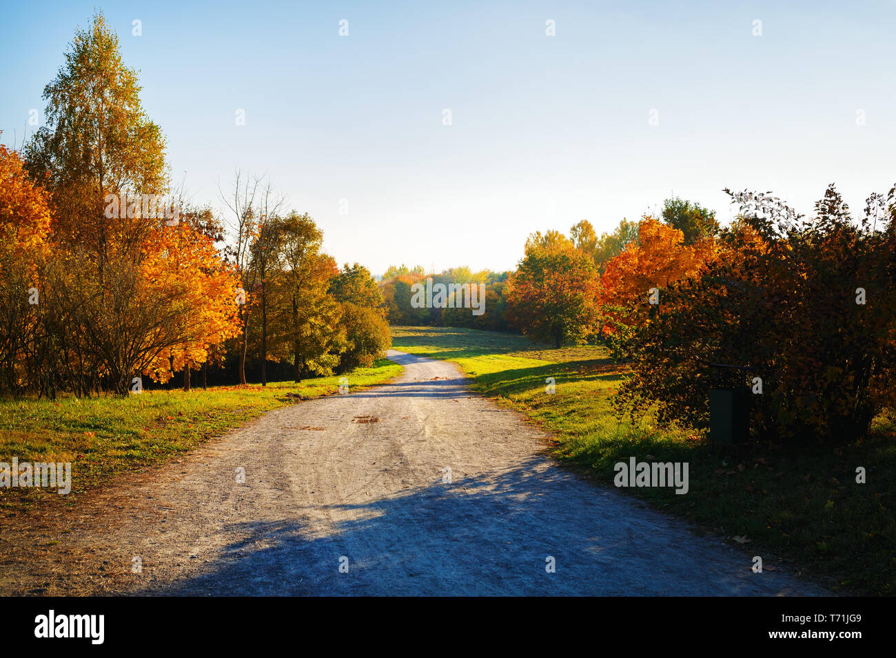 Rural autumn landscape Stock Photo - Alamy