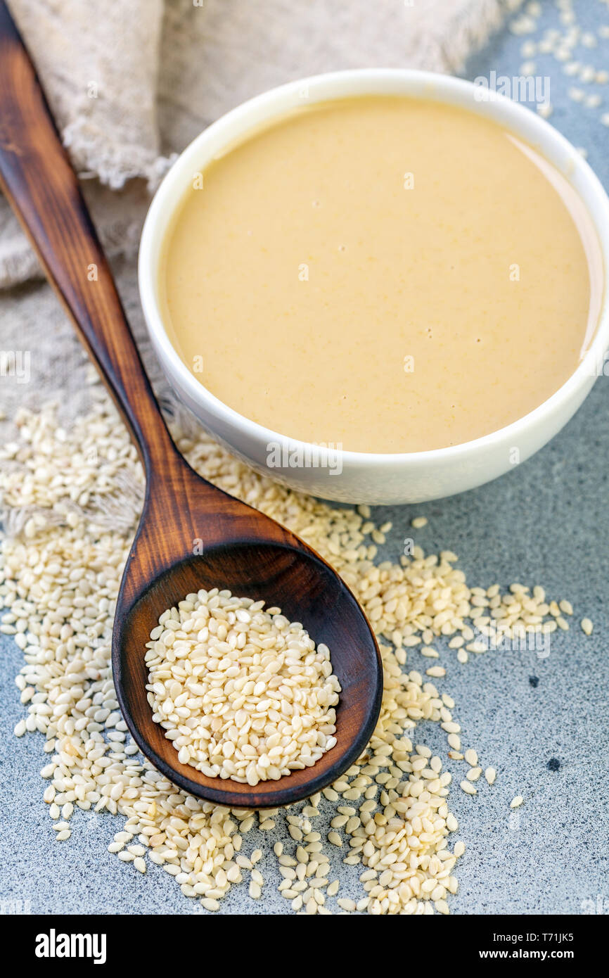 Tahini bowl hi-res stock photography and images - Alamy