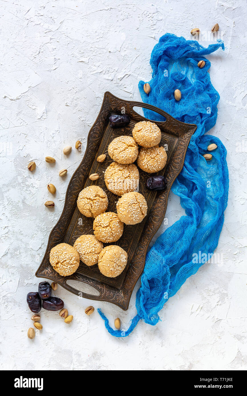 Traditional moroccan sweets hi-res stock photography and images - Alamy