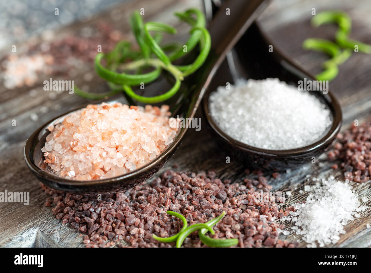 Different types of salt hi-res stock photography and images - Alamy